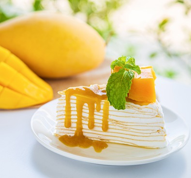 Mango Crepe Cake Recipe | Les Moulins de la Concorde